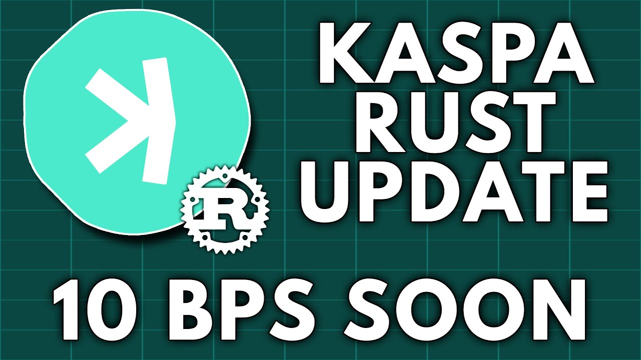 Kaspa Rust Update 10 BPS | Kaspa Speed Test Between Two Wallets - YouTube