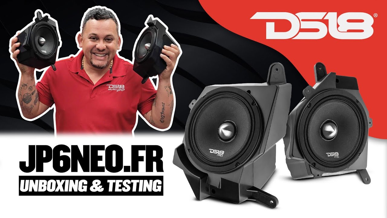 DS18 JP6NEO.FR (Unboxing/Testing) Plug and Play Dash Enclosure - YouTube