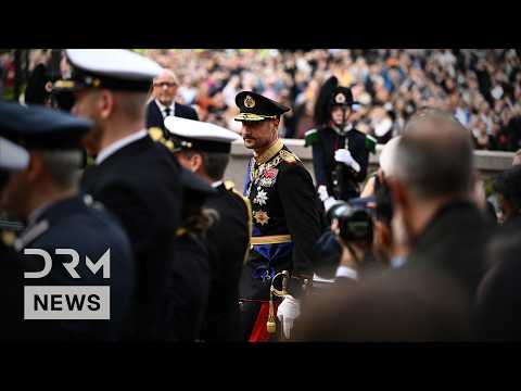 Norway’s New King Haakon VIII Travels Through Oslo and Arrives at Parliament for Royal Oath | AC1G