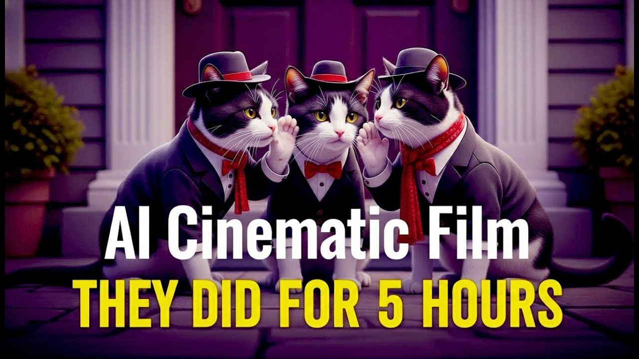 WHAT CATS DID FOR 5 HOURS ? — AI Cinematic Pet Story (Cat) - YouTube