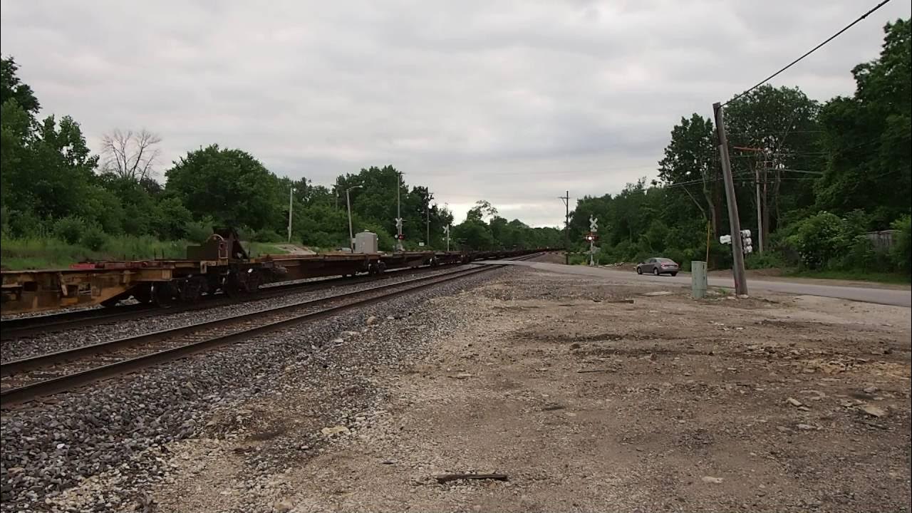 BNSF 7335 East, Joliet illinois - YouTube