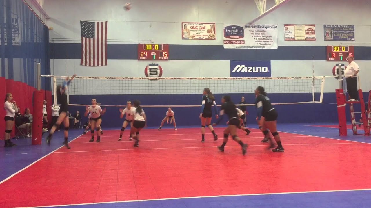 Leah Witzel #2 - M1 Volleyball Club - Setter - YouTube