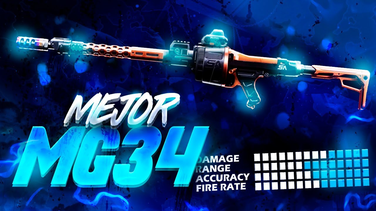 La MEJOR CLASE MG34 para MODERN WARFARE y WARZONE 💥TE SORPRENDERA💥 ...