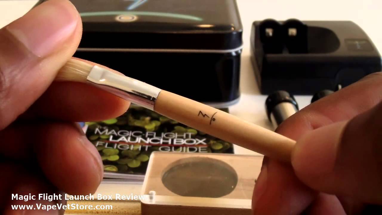 Magic Flight Launch Box (MFLB) Review - Dry Herb Vaporizer - YouTube