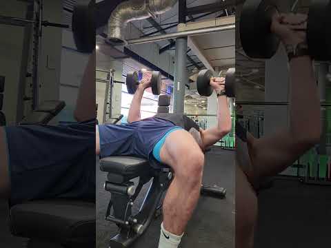 20kg flat Bench press 30 reps How to bench press for max Volume # ...