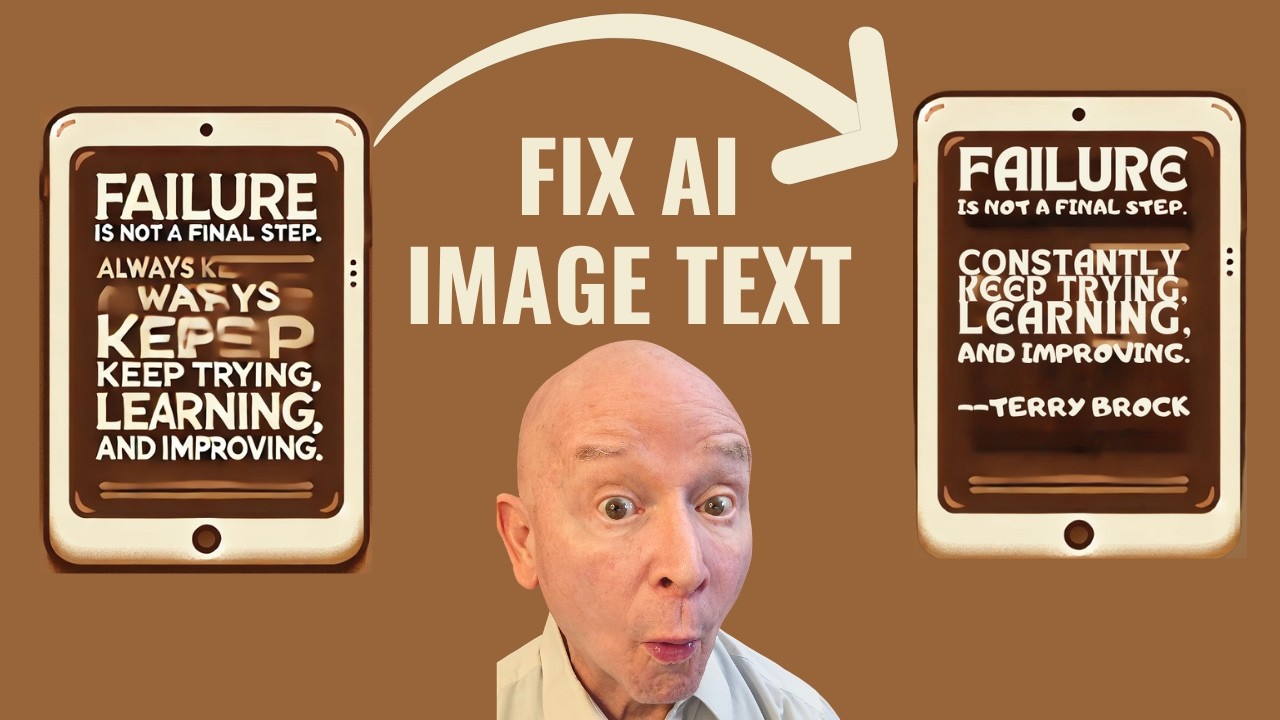 How to Fix Misspelled Text in AI Generated Images Using Canva #GrabText ...