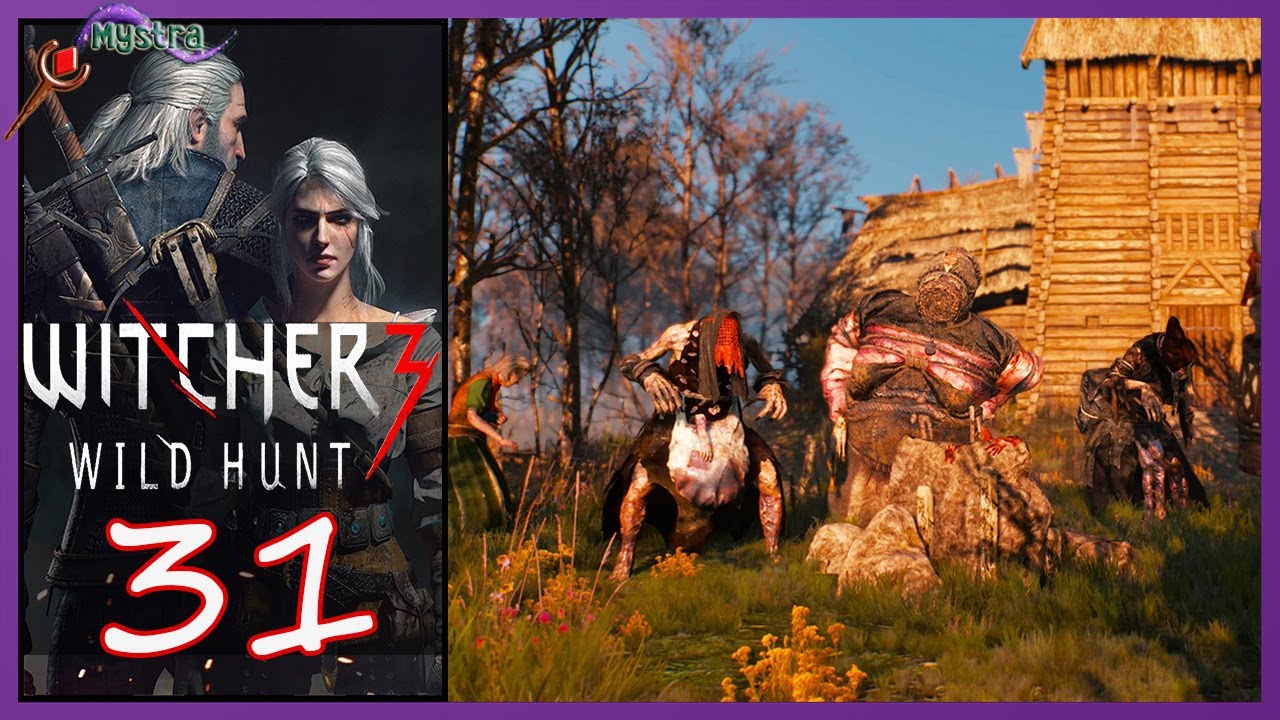BLIND | Let's Play WITCHER 3 Wild Hunt #31 | CRONES OF THE CROOKBACK ...