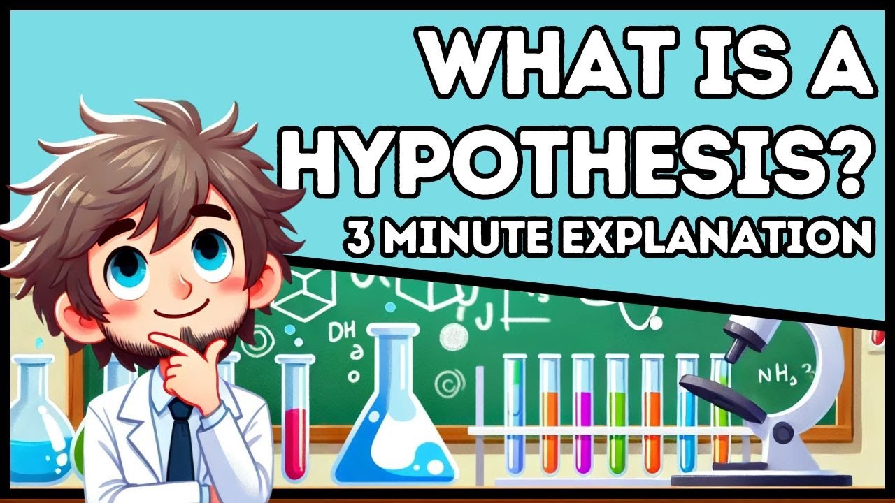 What is a Hypothesis? (Explained in 3 Minutes) - YouTube
