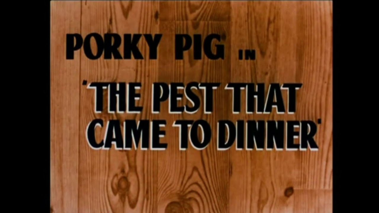 Looney Tunes "The Pest That Came To Dinner" Opening and Closing (Redo ...