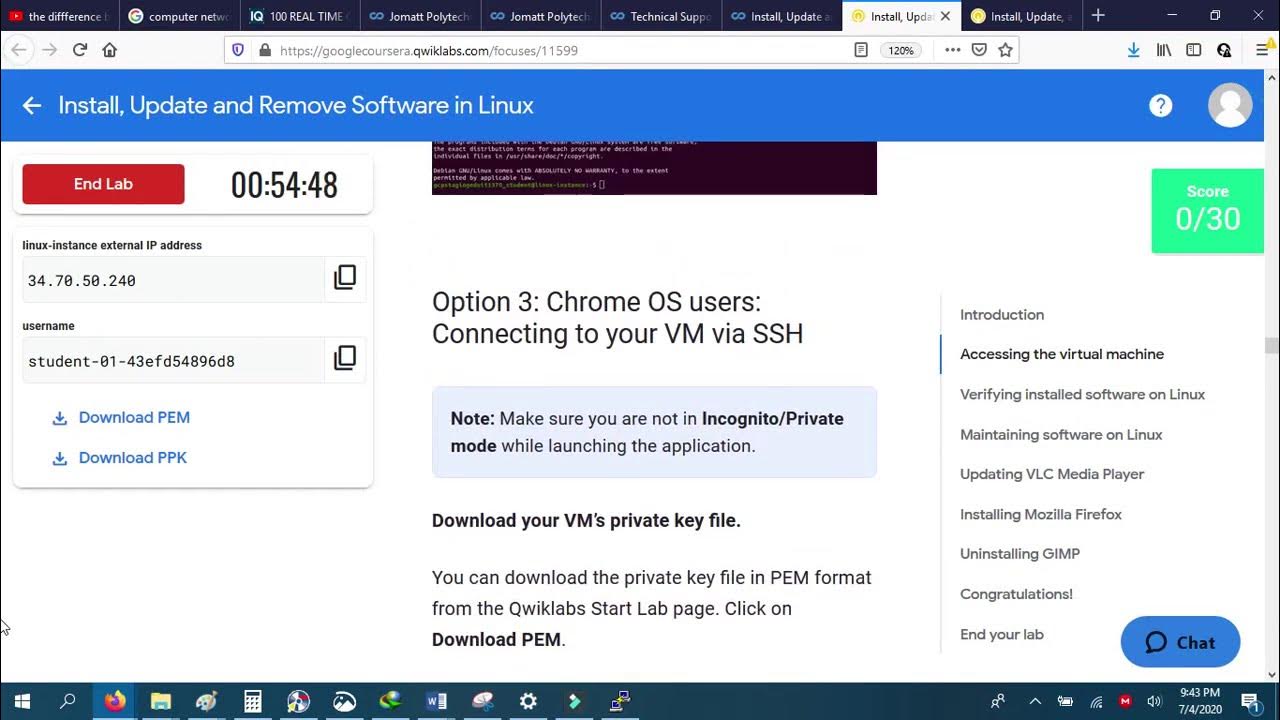 Install, Update and Remove software in Linux using Qwiklabs - YouTube