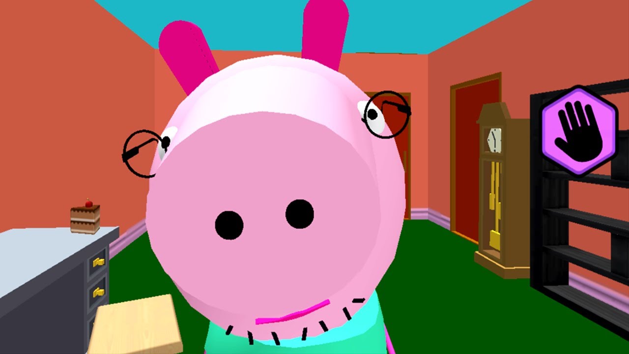 Piggy Neighbor. Family Escape Obby House 3D - Level 7 8 - Gameplay ...
