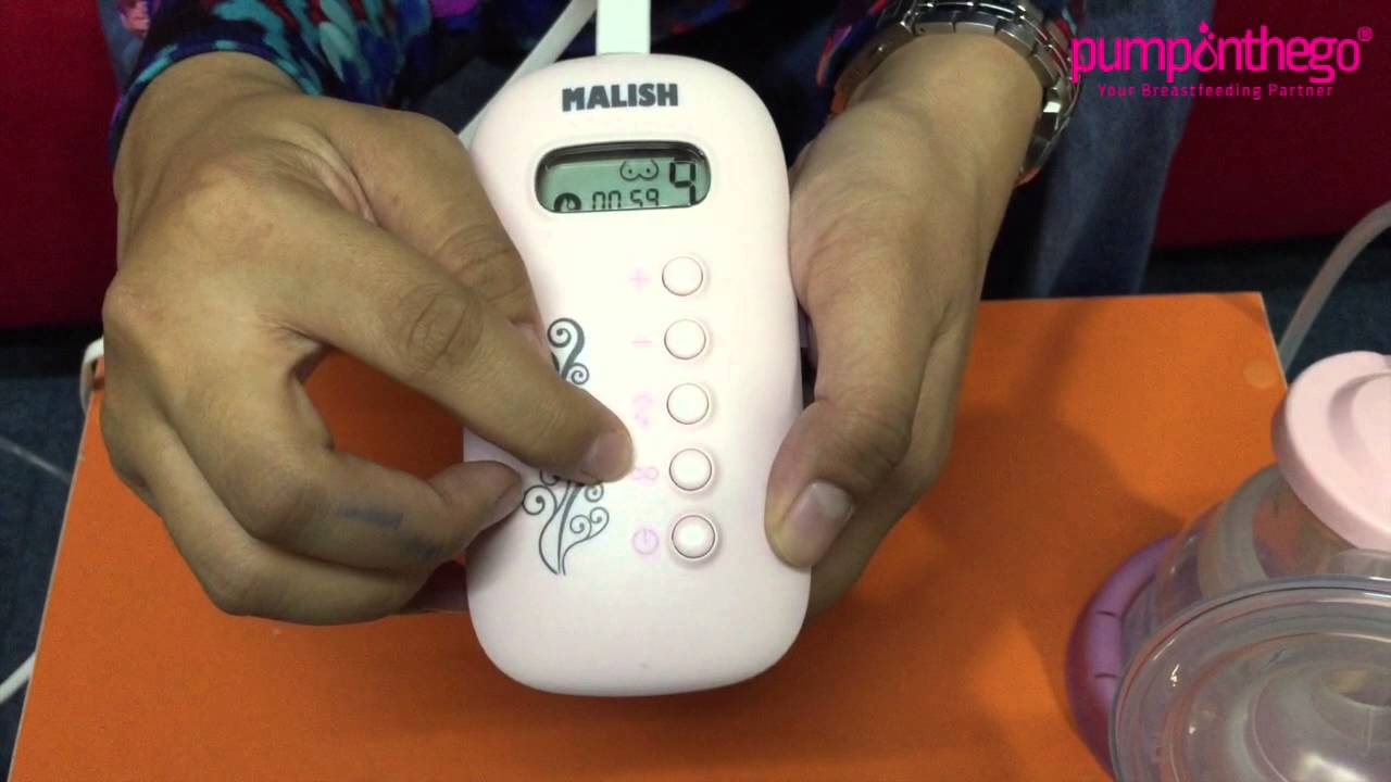 Malish Aria Double Electric Breast Pump - YouTube