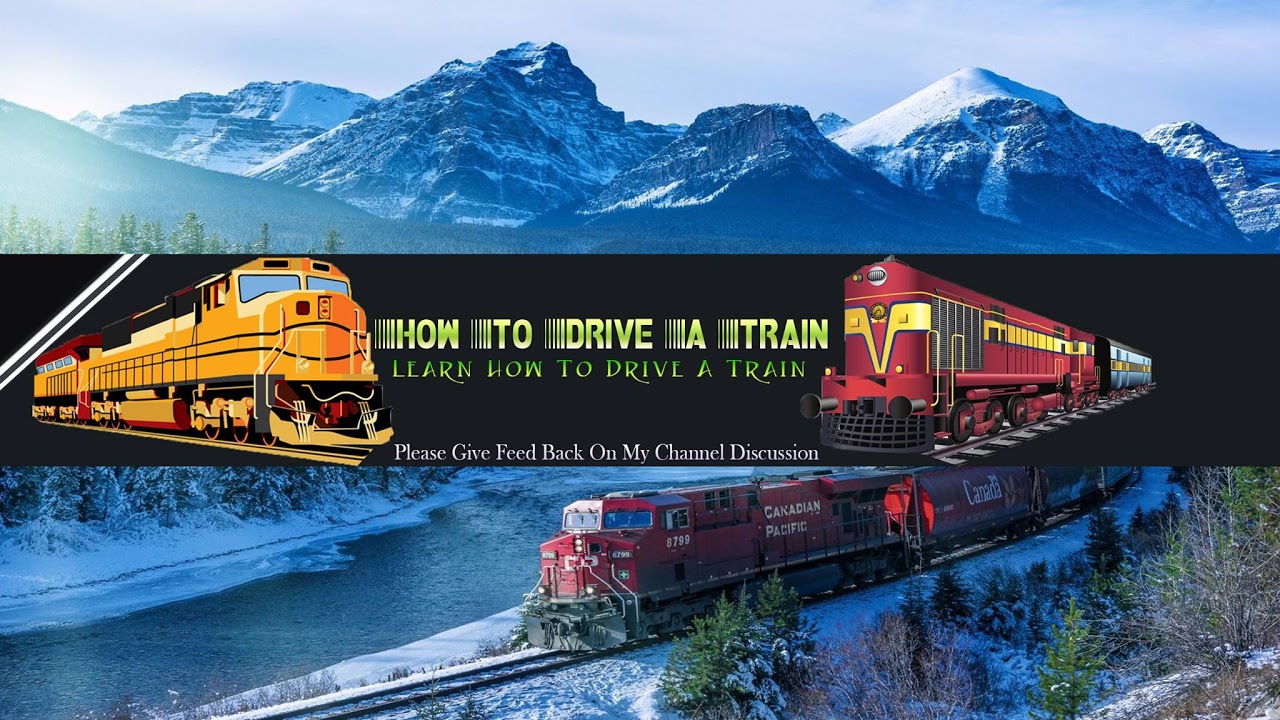 How To Drive A Train - Live Train Driver's View From Locomotive Cab ...