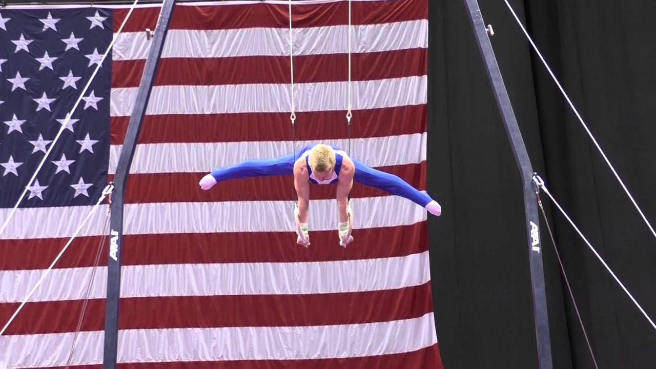 Cameron Bock - Still Rings - 2014 P&G Championships - Jr. Men Day 2 ...