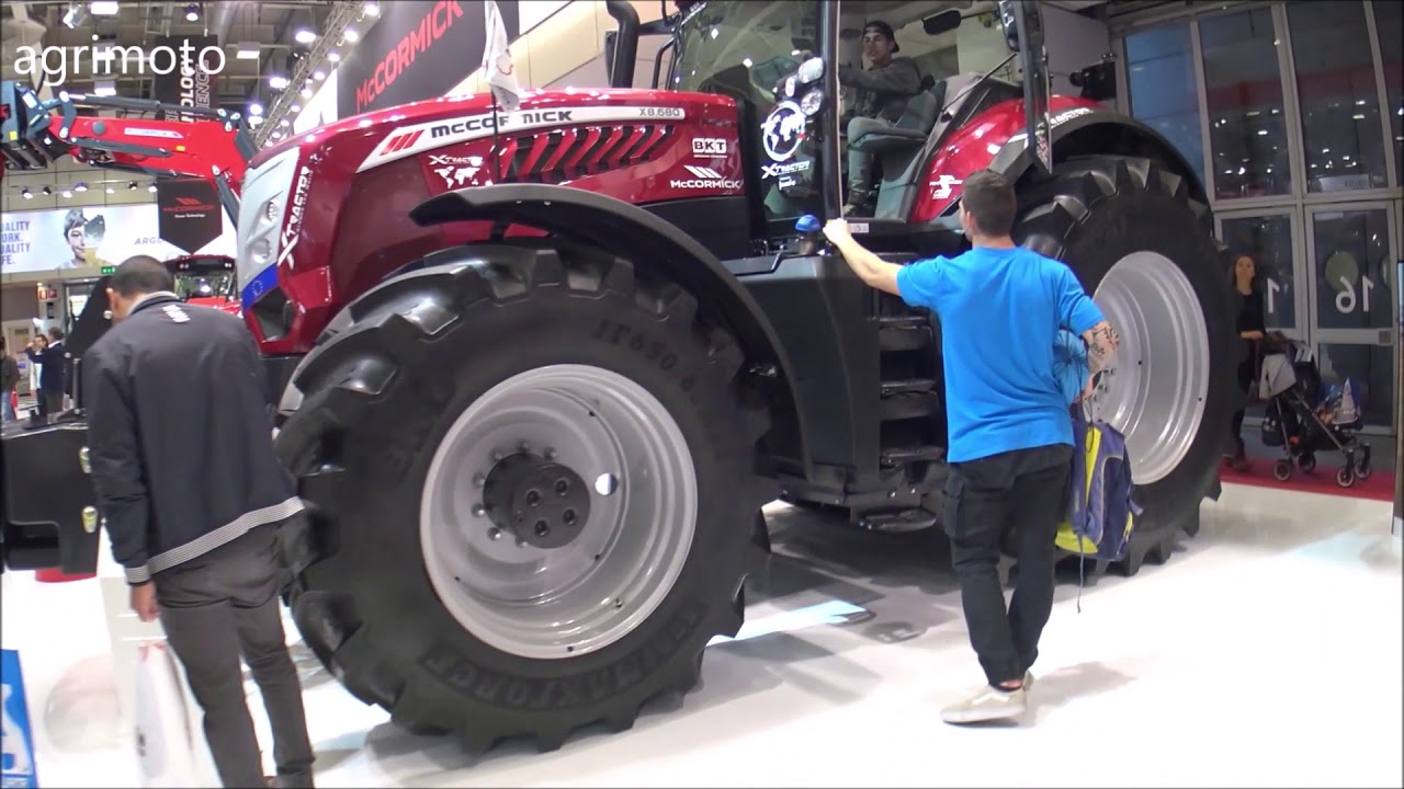 McCORMICK X8 680 VT Drive tractor 2019 - YouTube