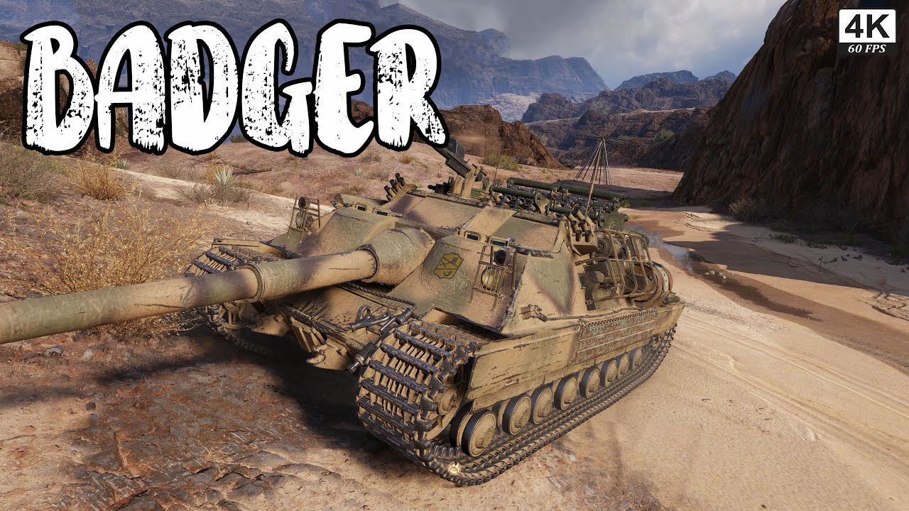 World of Tanks Badger 10k damage and 7 kills - YouTube