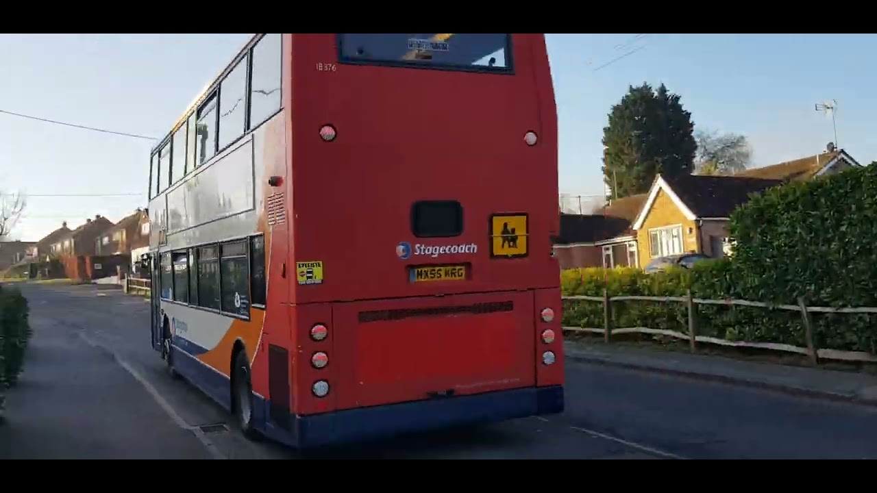 Here is the stagecoach bus 18376 on the PT5 in Normandy Tuesday 15 ...