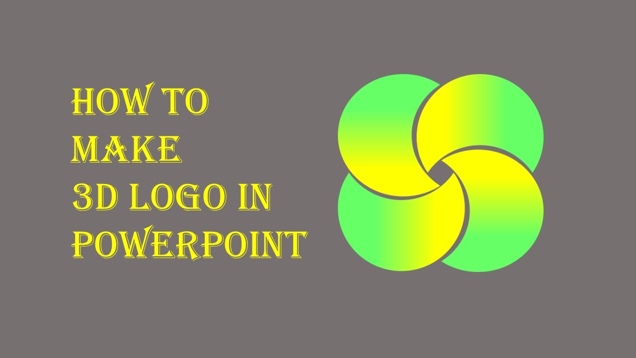 3D LOGO | PP MASTER | MS PowerPoint - YouTube