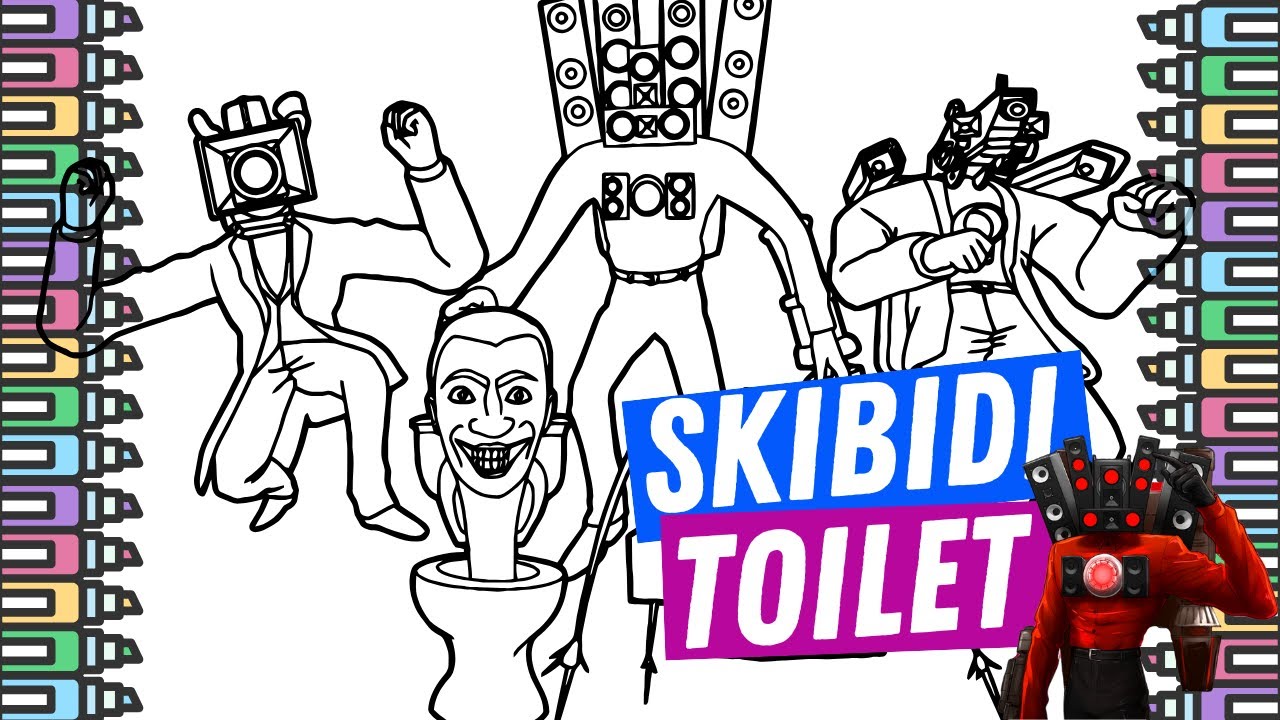 Meet Every Skibidi Toilet Character: A Colorful Adventure | Skibidi ...