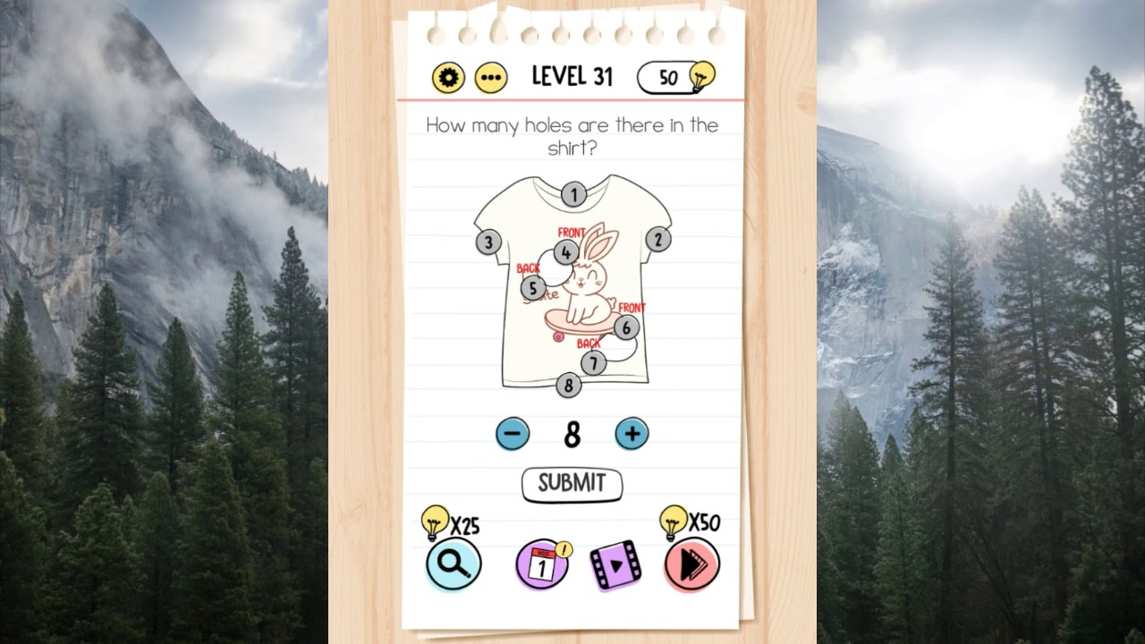 Playing brain test answer level 31 to 40 - YouTube