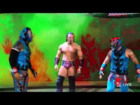 WWE Lucha Dragons y Neville Entrada
