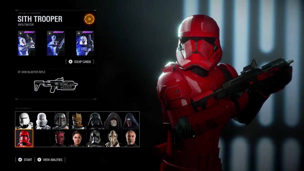 Star Wars Battlefront 2 - Sith Trooper Gameplay! Rise Of Skywalker ...