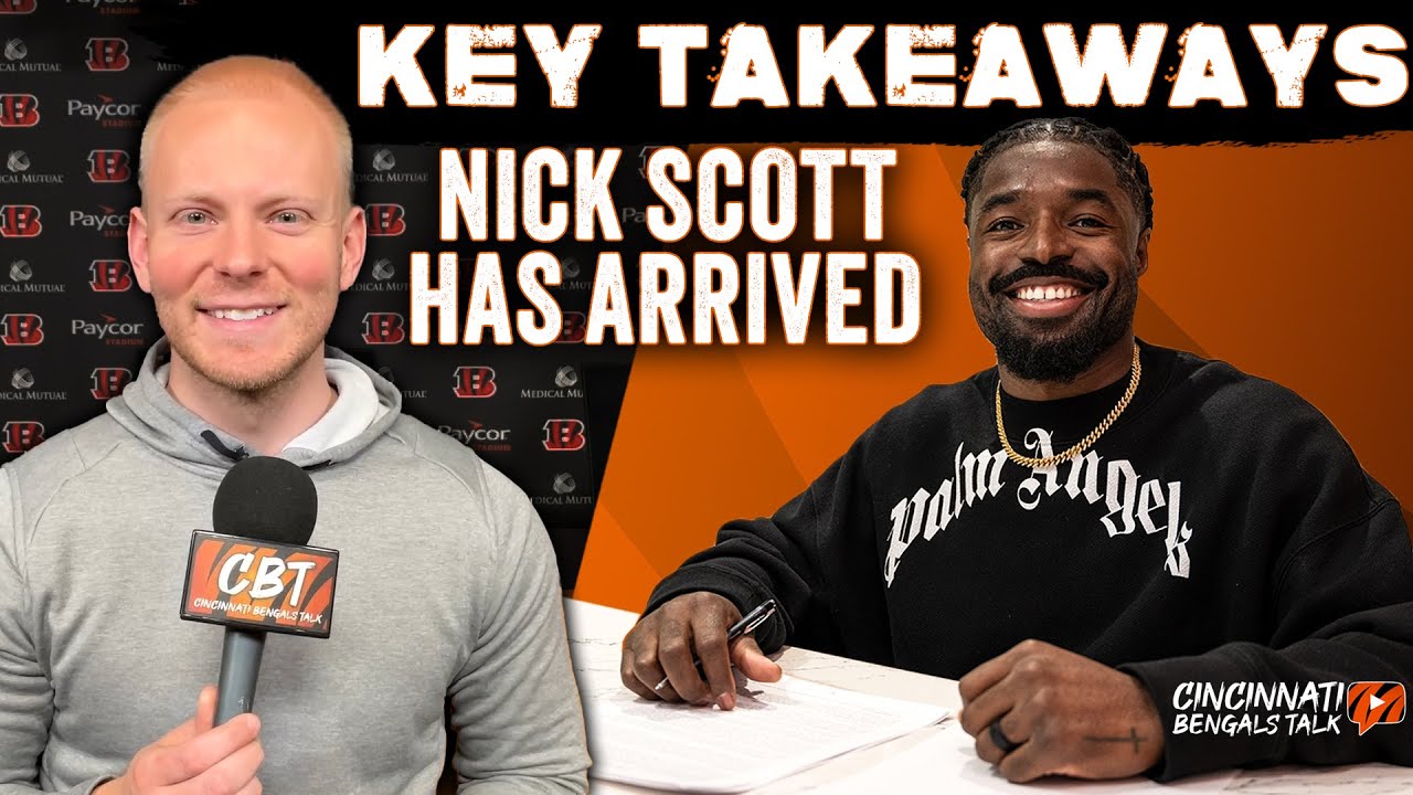 Bengals Officially Sign Nick Scott as New-Look Safety Room Takes Shape ...