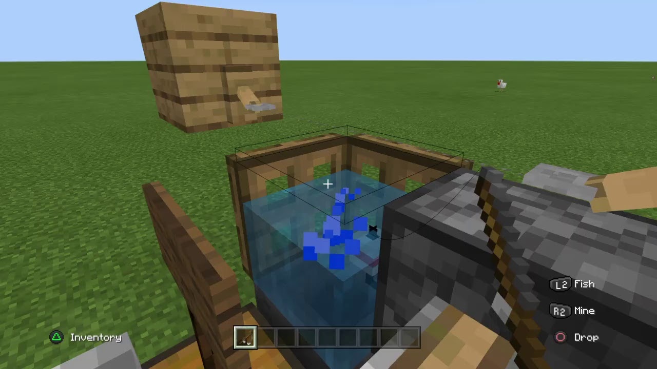 How to make an afk fish farm PS4 XBOX and SWITCH - YouTube