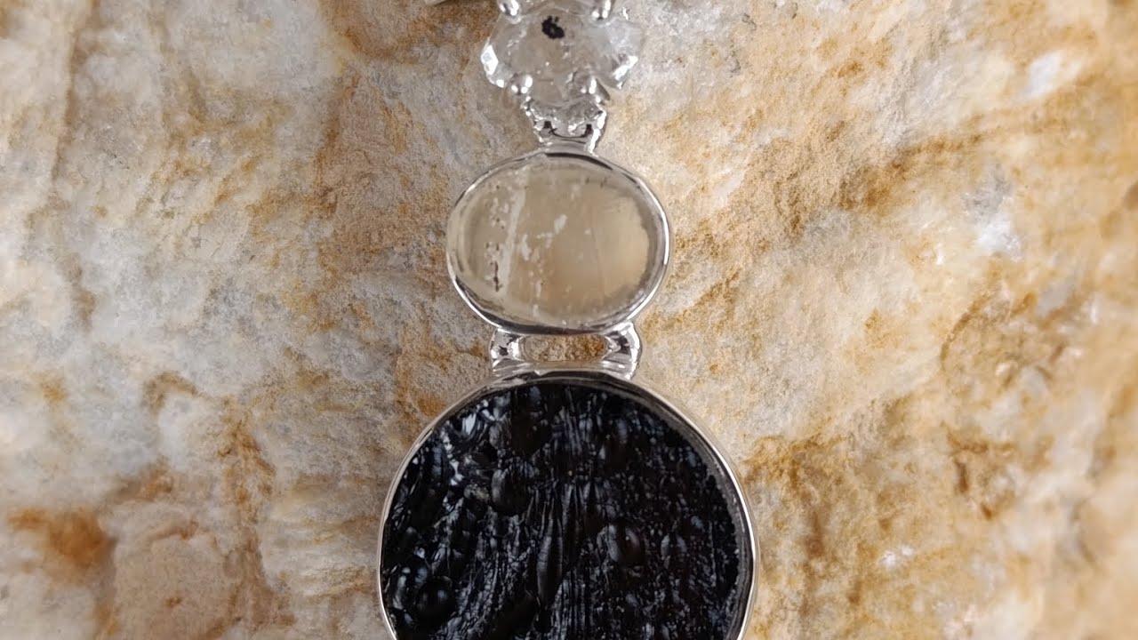 One Of The World's Most Beautiful/Powerful Sacred Crystal Trio Pendants ...