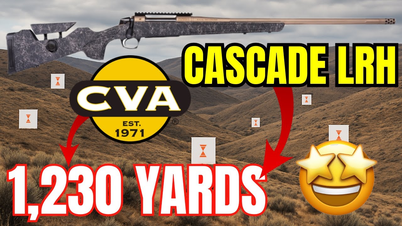 CVA Cascade LRH: Crushing 1,230 Yard Shots with Ease! - YouTube