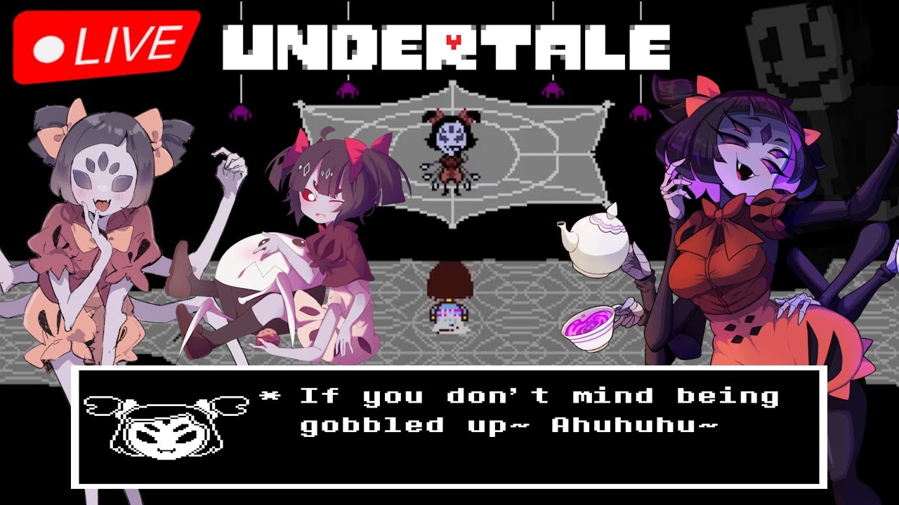 Losing GALLONS to Muffet「Undertale」 - YouTube