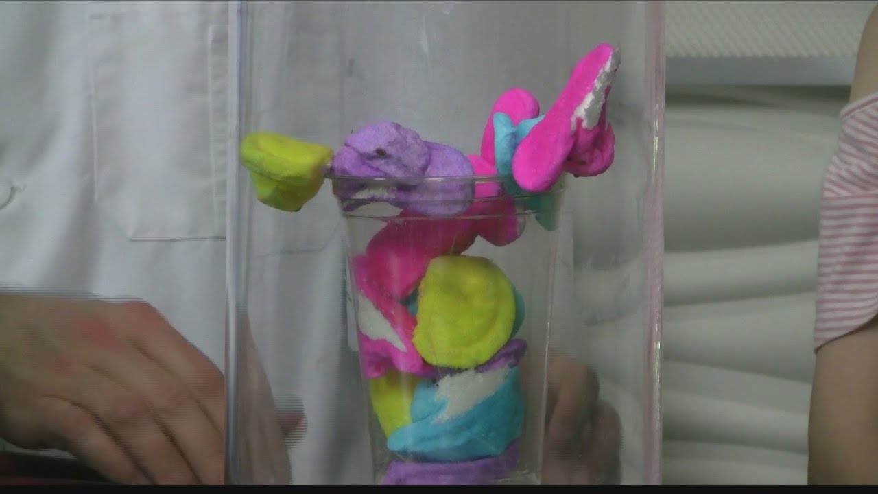 Hooked on Science - exploding peeps - YouTube