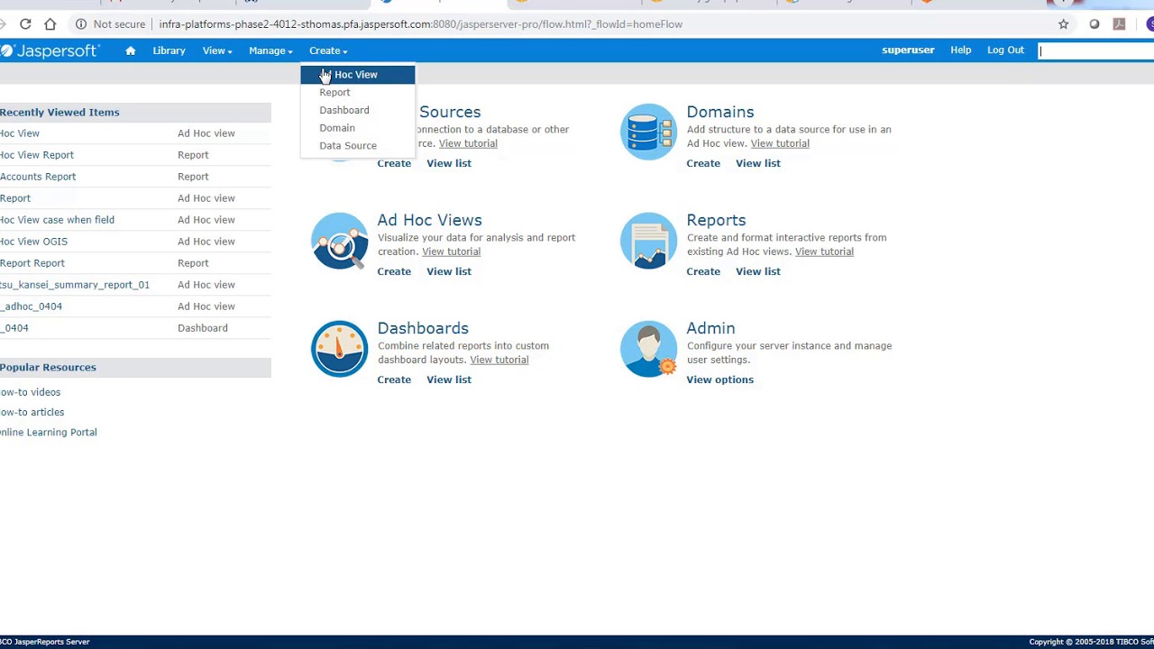 TIBCO Jaspersoft: Setting Up an AWS Redshift Datasource and Using It In ...