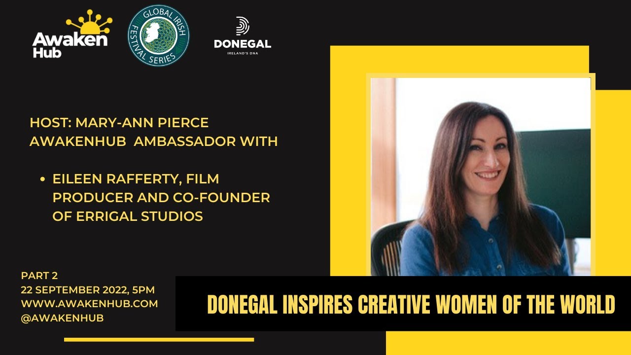 Donegal Inspires Creative Women of the World - Eileen Rafferty - YouTube