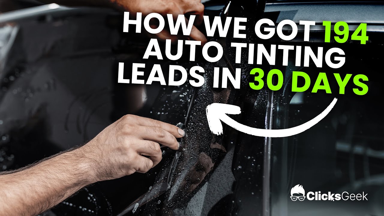 🚗 Car Window Tint Advertising (Done For You Lead System) - YouTube