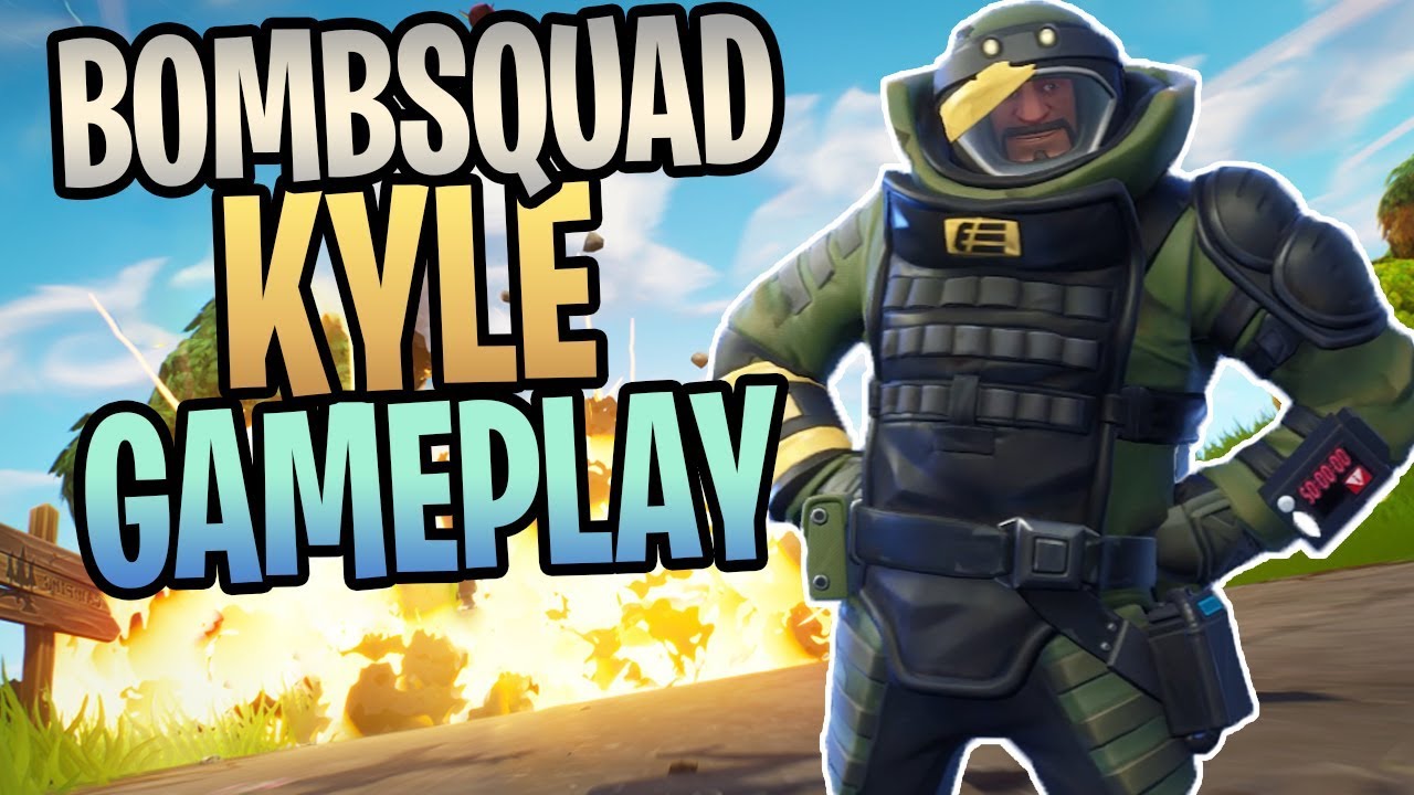 FORTNITE - New BOMBSQUAD KYLE Constructor Save The World Gameplay - YouTube