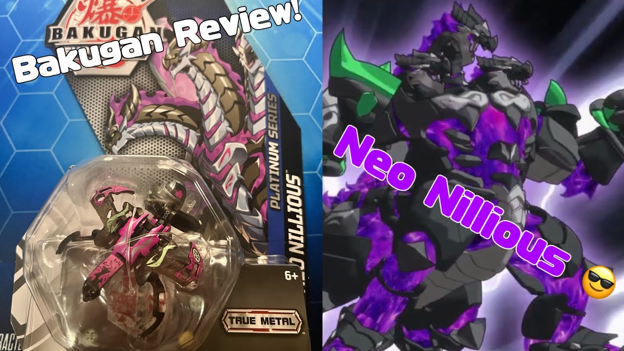 Bakugan Review: Darkus Platinum Neo Nillious! - YouTube
