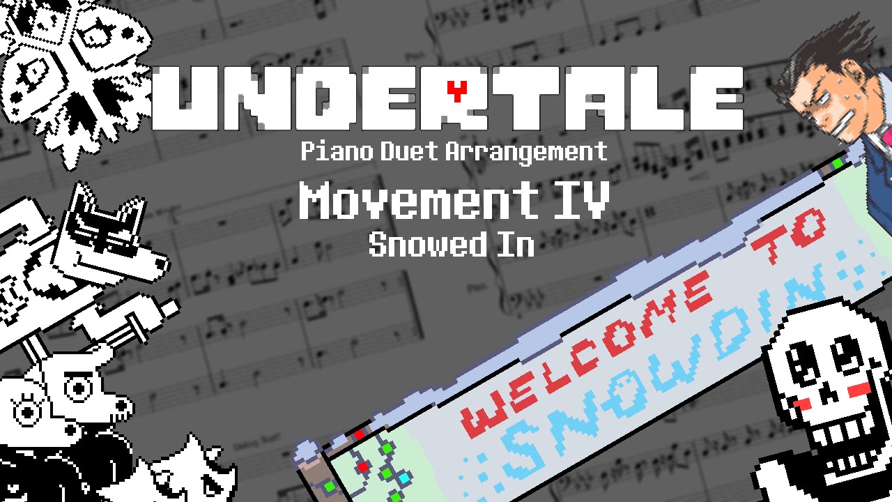 Undertale - Tales of the Underground, Movement IV (Piano Duet) - YouTube