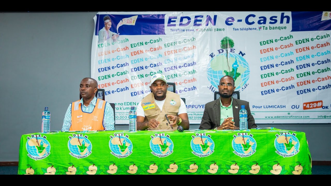 EDEN Microfinance yazanye EDEN e-cash, uburyo bwo gukoresha ikonti hakoreshejwe terefone ...