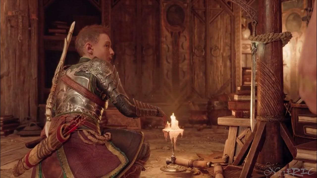 Odin Gives Atreus The Divine Sword "Ingrid" | God Of War Ragnarok - YouTube