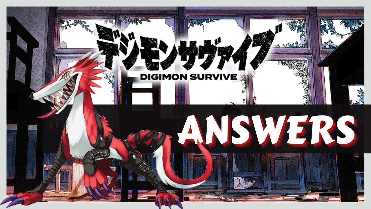 Digimon Survive - How to ANSWER Fangmon correctly? - YouTube