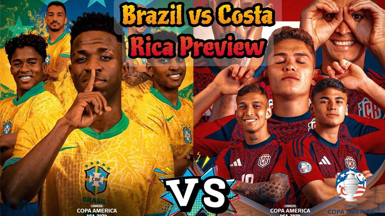 Brazil vs. Costa Rica | Copa America 2024 Match Preview and Analysis ...