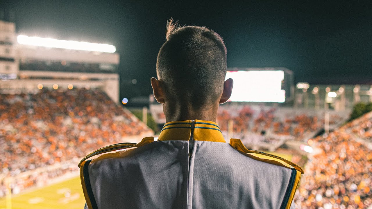 WVU Marching Band Road Trip to Virginia Tech - YouTube