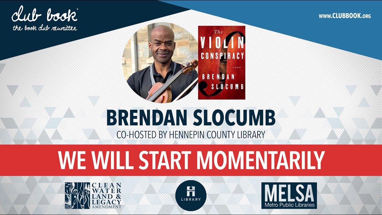 Club Book with Brendan Slocumb - YouTube