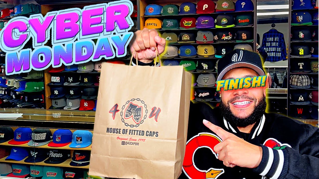 Crazy CYBER MONDAY Sale At 4uCaps House of Fitteds | 25-50% OFF! - YouTube