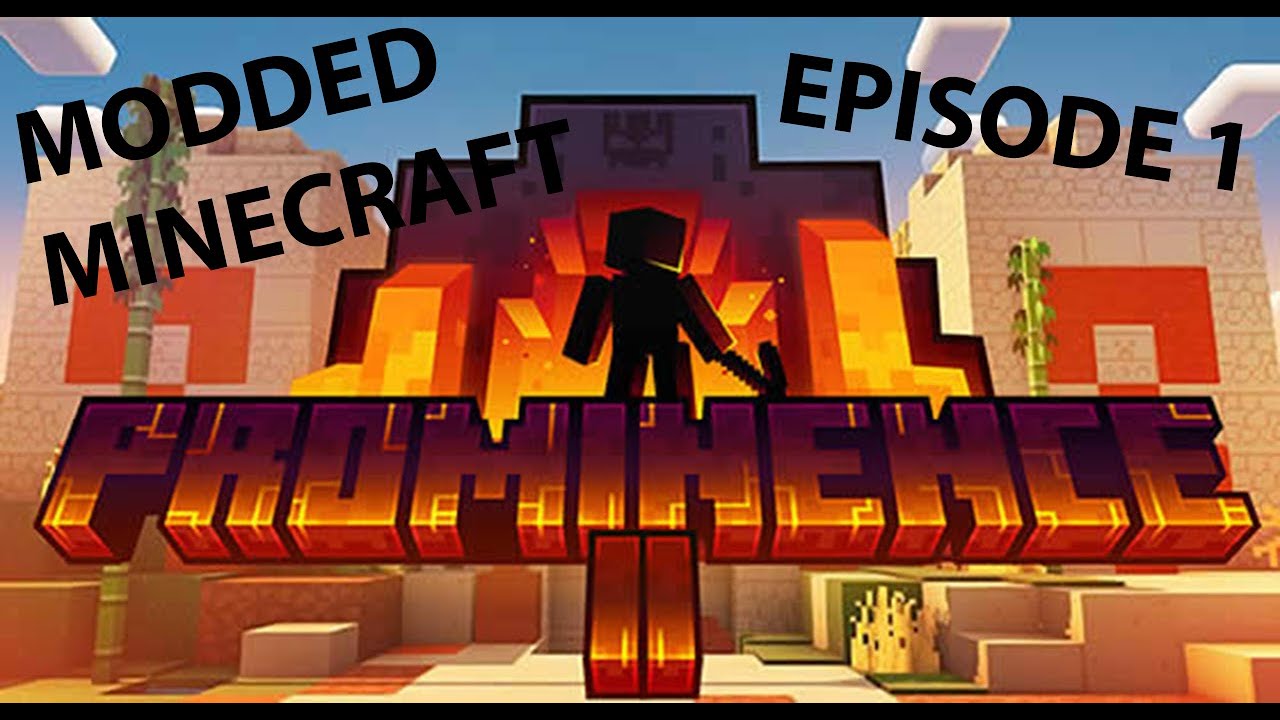 The Beginning - MODDED RPG MINECRAFT - PROMINENCE 2, Episode 1 - YouTube