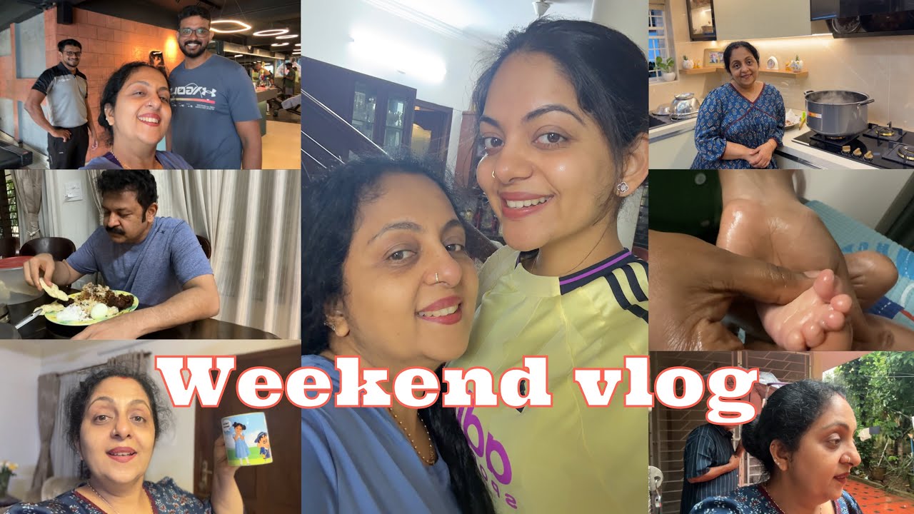 Weekend vlog | Home vlog| Sindhu Krishna - YouTube