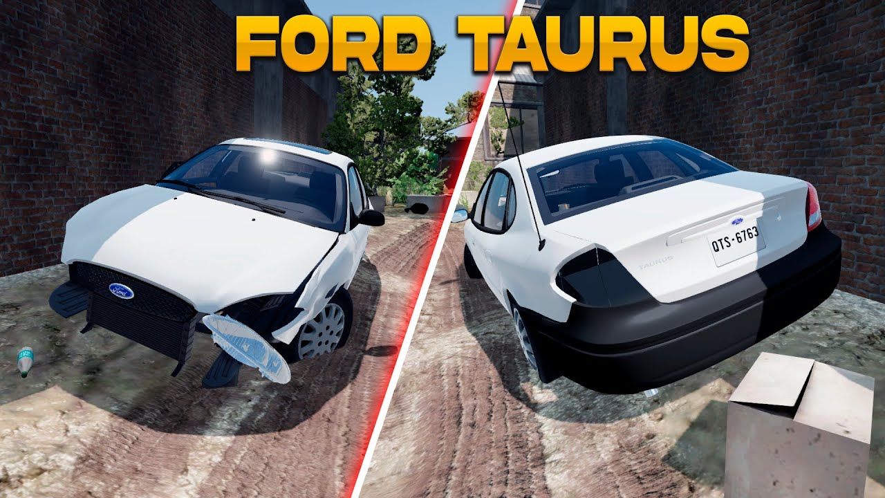 I BUYED AN OLD Ford Taurus AND REPAIRED IT - BeamNG.drive - YouTube