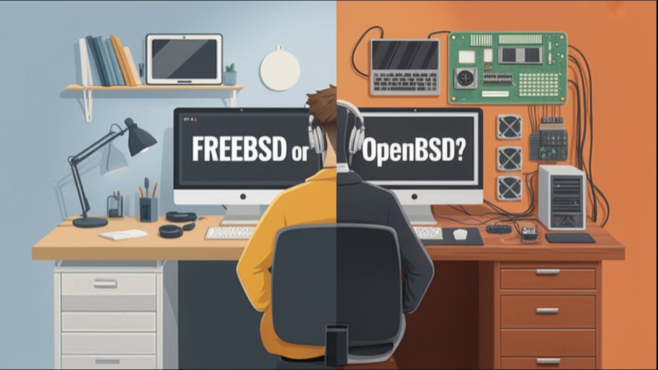 How Easy is it to set up an OpenBSD Desktop for a FreeBSD user? - YouTube