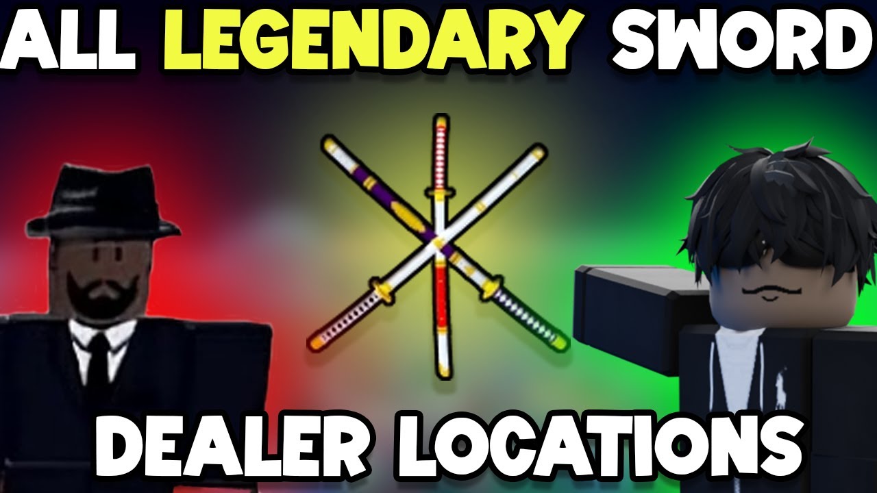 ALL LEGENDARY SWORD DEALER LOCATIONS - Blox Fruit - YouTube